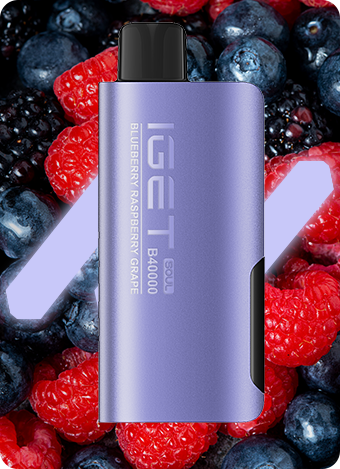 IGET Soul Blueberry Raspberry Grape Vape – 40,000 Puffs